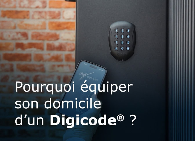 Pourquoi équiper son domicile d’un Digicode® ? - CDVI France
